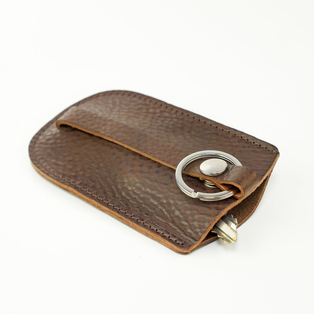 Brown Leather Bell Key Holder | Key Holder Case | Florentine leather ...