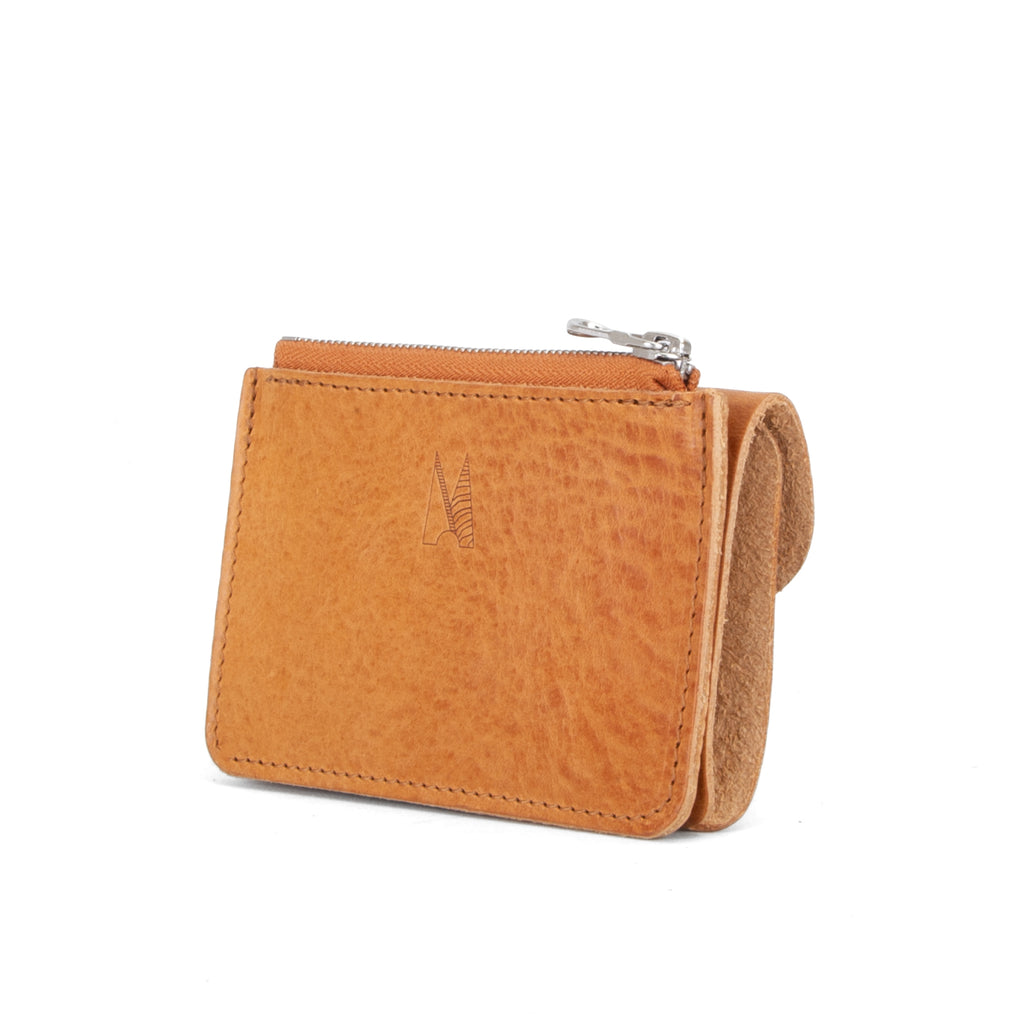 Tan Leather Purse | Handmade Leather Wallet | Made in London – Village ...