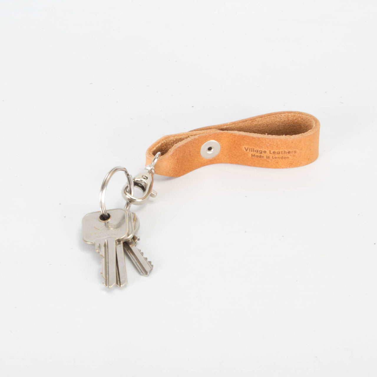 Belt Loop Key Ring | Tan Leather Key Ring | Belt Loop Key Holder ...
