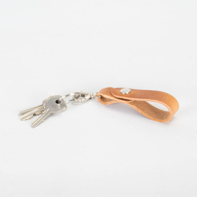 Belt Loop Key Ring | Tan Leather Key Ring | Belt Loop Key Holder ...